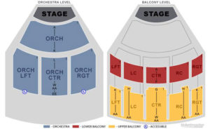 Seating Chart - Dow Event Center